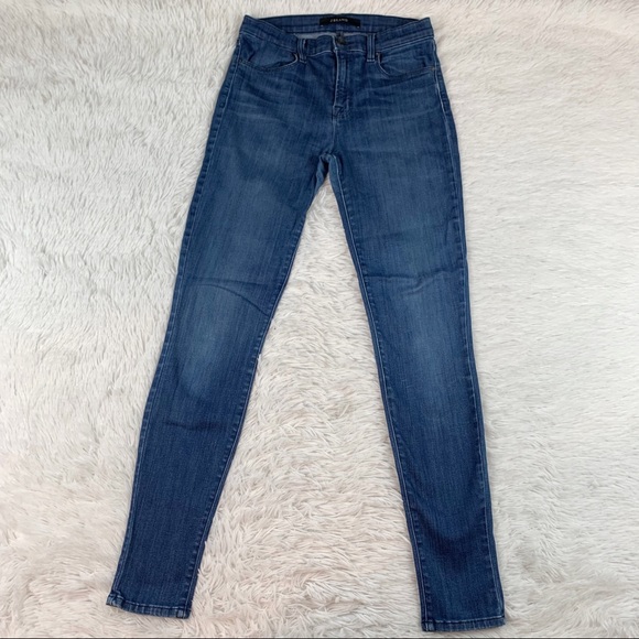 J Brand | Jeans | J Brand Maria Mid Rise Skinny Jeans In Low Wash Blue ...